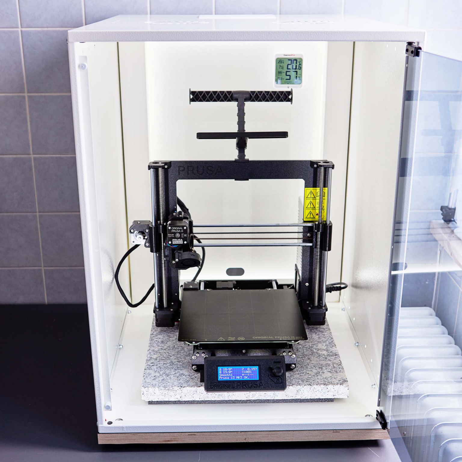Perfect 3D printer enclosure for PRUSA i3 MK3 – SCHWEINERT.COM