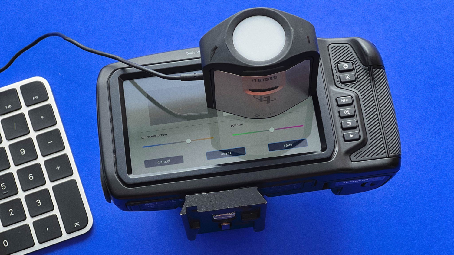 Blackmagic Pocket 6K display calibration – SCHWEINERT.COM